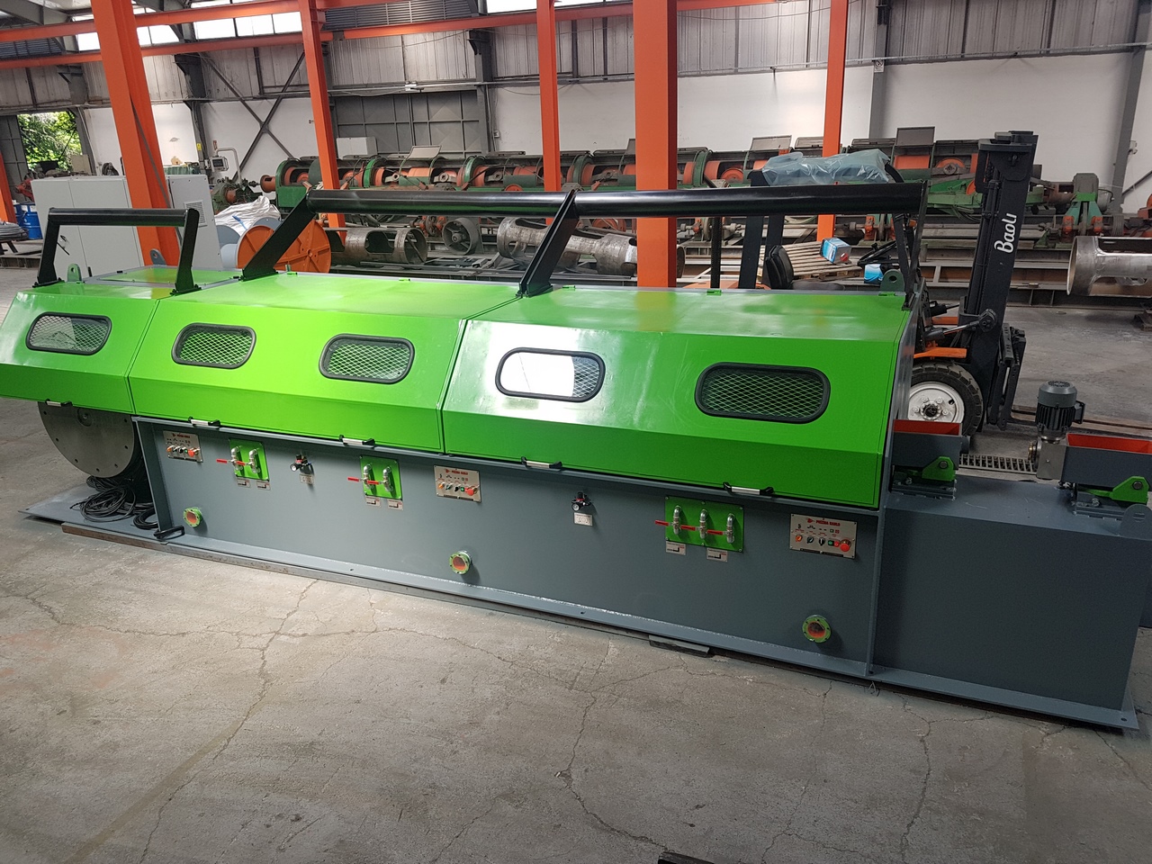 Steel wire drawing machines - AFB METAL steel wire drawing