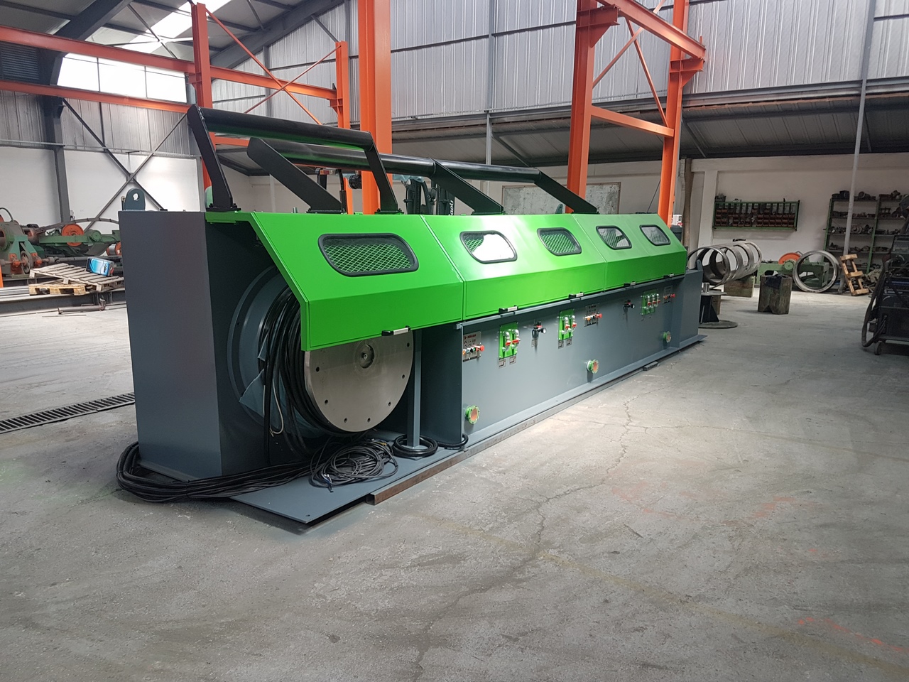 Steel wire drawing machines - AFB METAL steel wire drawing